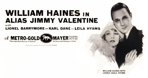 Alias Jimmy Valentine (1928) + The Younger Generation (1929) + short ...